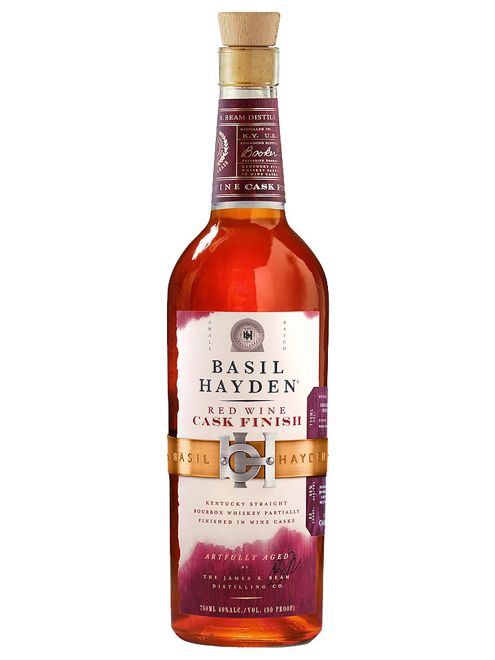 Basil Hayden Red Wine Cask Finish Kentucky Straight Bourbon Whiskey 75 – The Drink Society