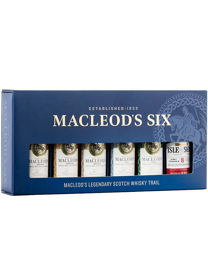 MacLeod's Legendary Scotch Whisky Trail Miniature Collection 6 x 50mL – The Drink Society