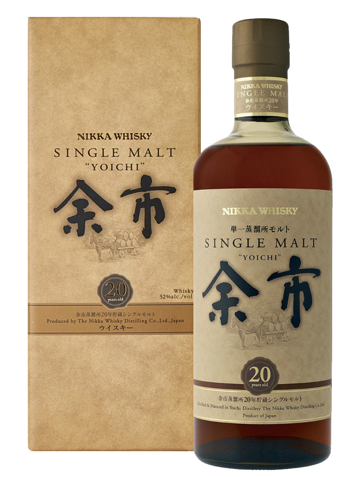 Nikka Yoichi 20 Year Old Cask Strength Single Malt Japanese Whisky 700 – The Drink Society