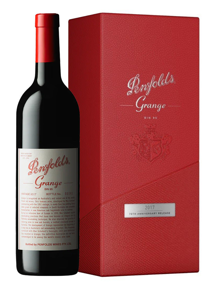 Penfolds Bin 95 Grange 70th Anniversary 2017 Shiraz Red Wine 750mL – The Drink Society