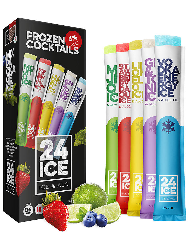 24 Ice Frozen Cocktails Mixed Pack 5 x 65mL – The Drink Society