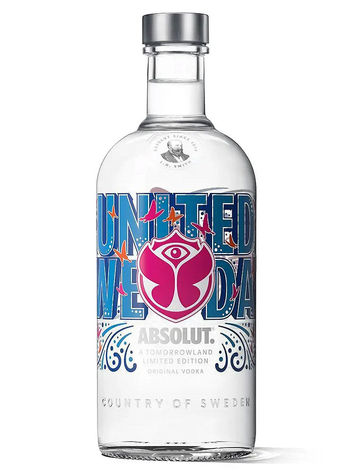 Absolut x Tomorrowland 2022 Limited Edition Swedish Vodka 700mL – The ...