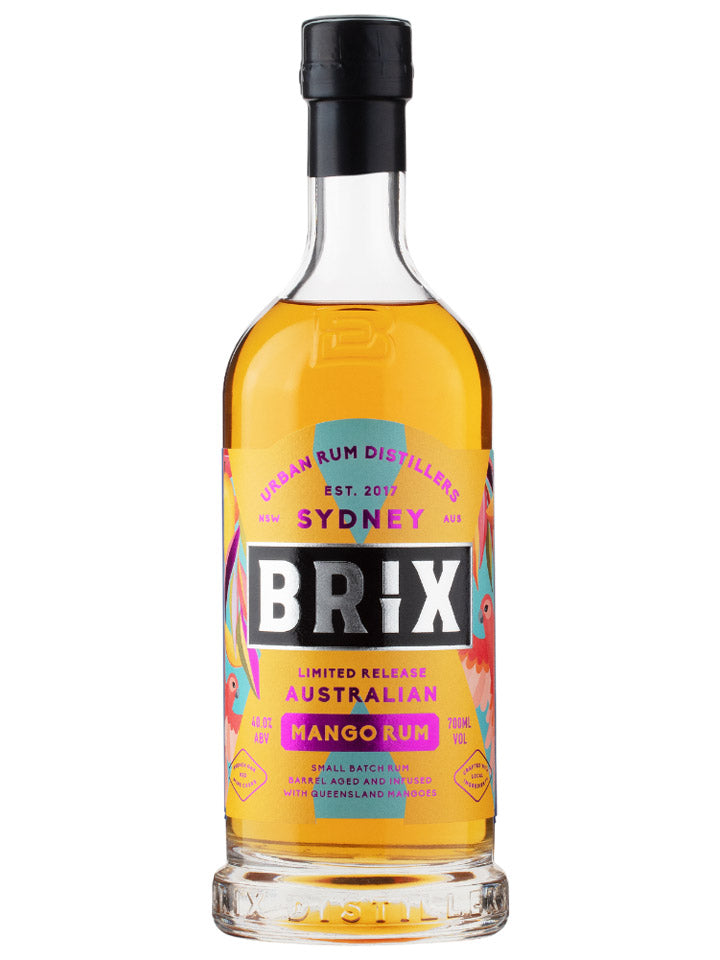 Brix Limited Release Mango Infused Australian Small Batch Rum 700mL ...