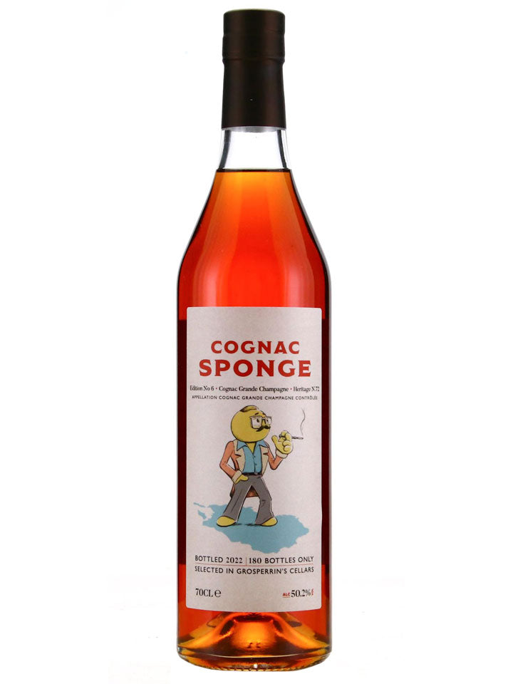 Cognac Sponge Heritage N.72 Edition No. 6 Cask Strength Grande Champag ...