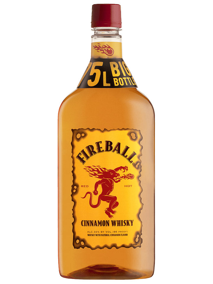 Fireball Cinnamon Flavoured Canadian Whisky 1.75L – The Drink Society