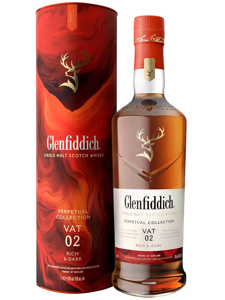 Glenfiddich Perpetual Collection VAT 02 Rich & Dark Single Malt Scotch ...