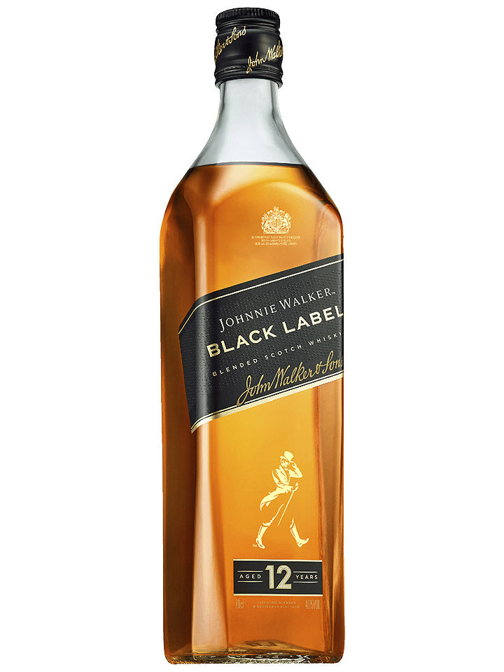 Johnnie Walker Black Label Blended Scotch Whisky 700mL – The Drink Society