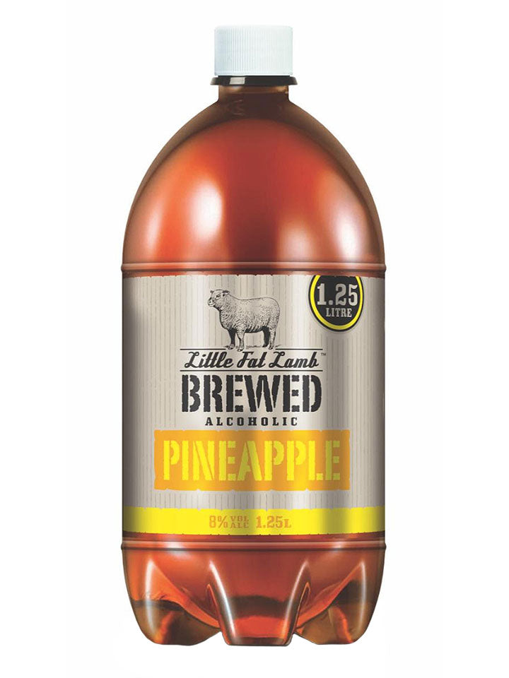 Little Fat Lamb Brewed Alcoholic Pineapple Cider 1.25L – The Drink Society