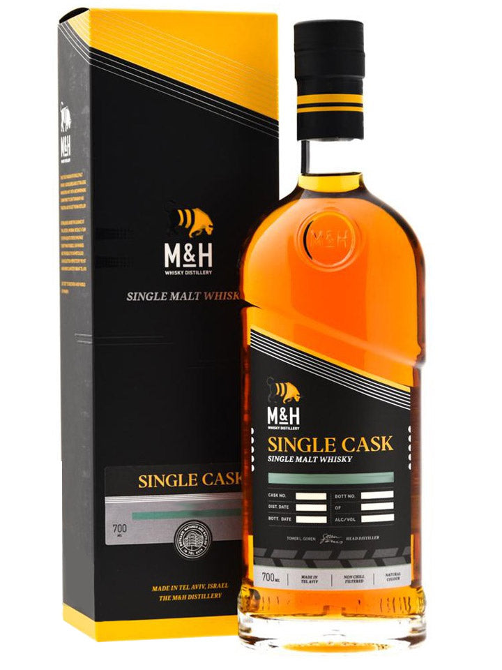 Milk & Honey Single Cask Peated STR Cask Strength Single Malt Israeli ...