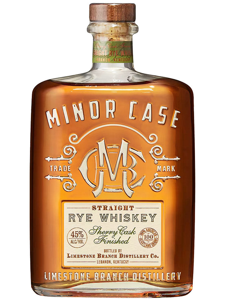 Minor Case Sherry Cask Finished Straight Rye Whiskey 750mL – The Drink ...