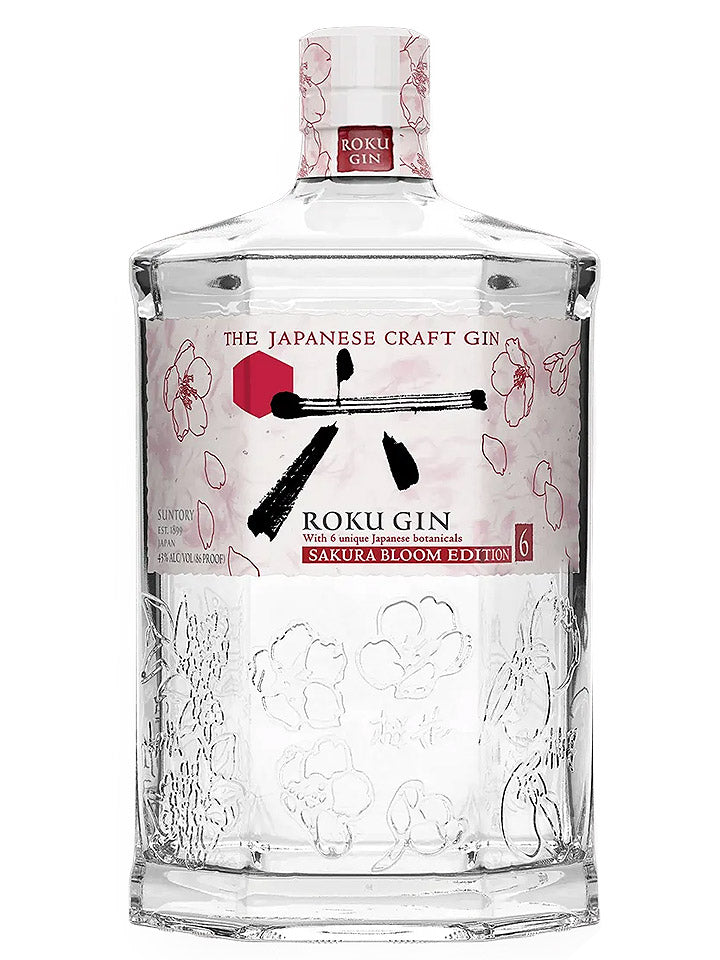 Roku Sakura Bloom Limited Edition Japanese Craft Gin 700mL – The Drink ...