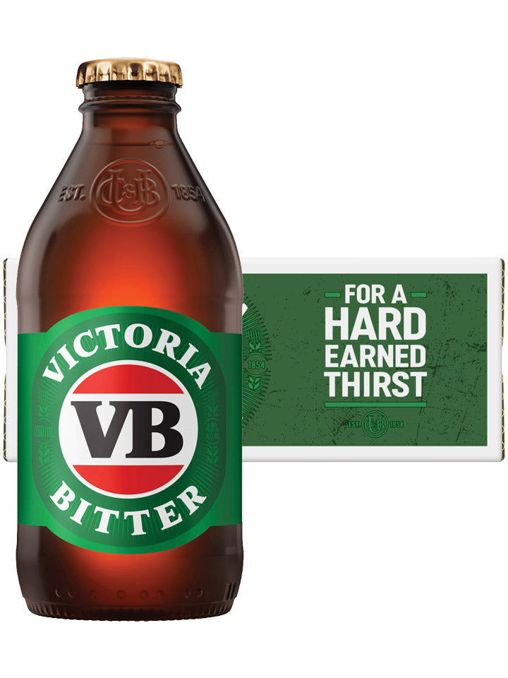 Victoria Bitter VB Beer Case 24 x Pack 250mL Twist Top Bottles – The ...