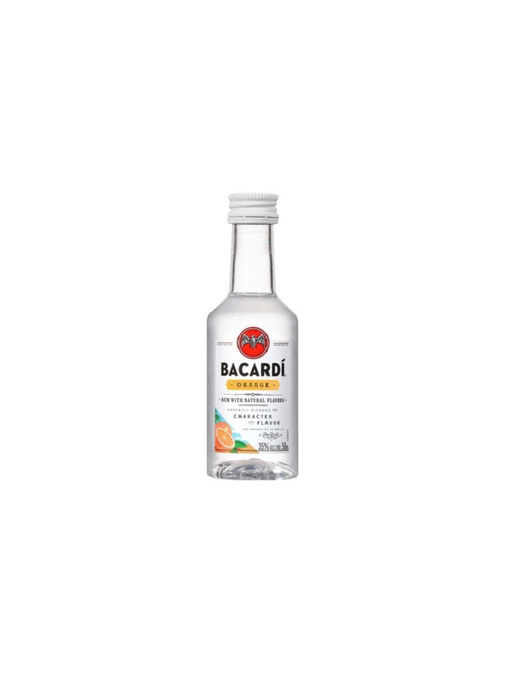 Bacardi Orange Flavoured Rum Miniature 50mL – The Drink Society