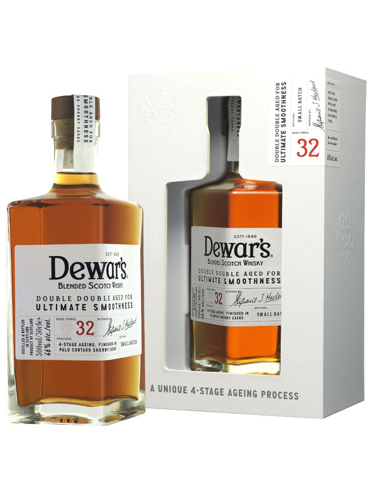 Dewar's 32 Year Old Double Double Blended Scotch Whisky 500mL – The ...