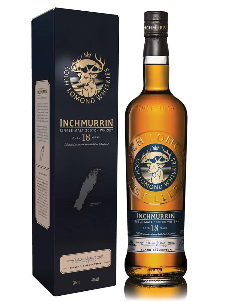 Inchmurrin 18 Year Old Highland Single Malt Scotch Whisky 700mL – The ...