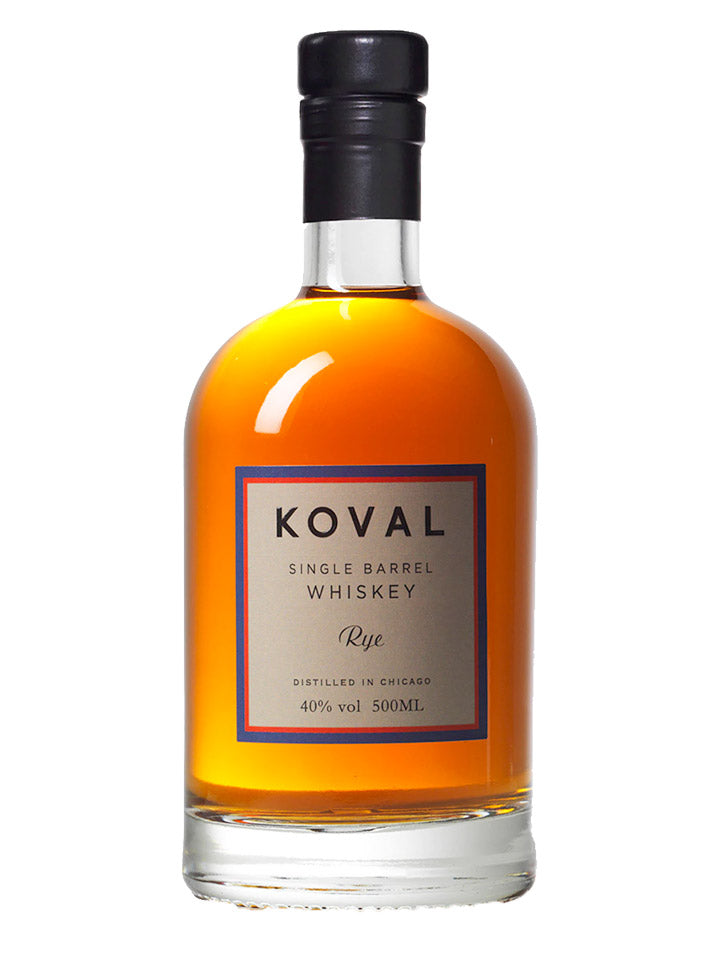 Koval Single Barrel Rye Whiskey 500mL – The Drink Society