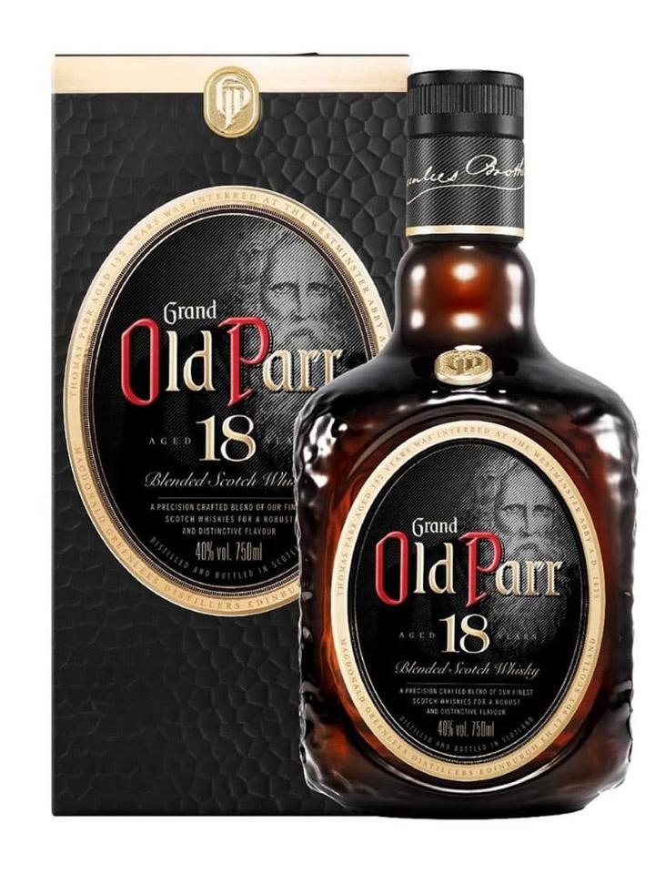 Grand Old Parr 18 Year Old Damaged Gift Box Blended Scotch Whisky 750m ...