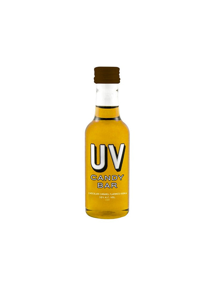UV Candy Bar Chocolate Caramel Flavoured Vodka Miniature 50mL – The ...